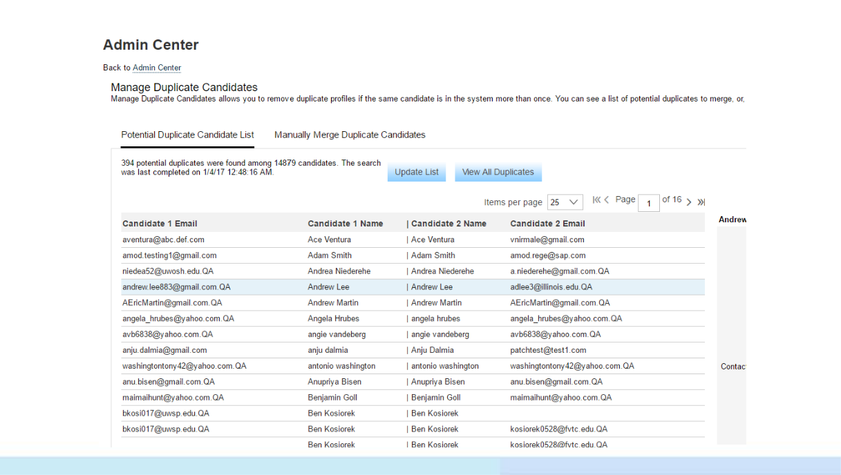 SAP SuccessFactors Recruitment Updates Q1 2017 - Bizx Technologies