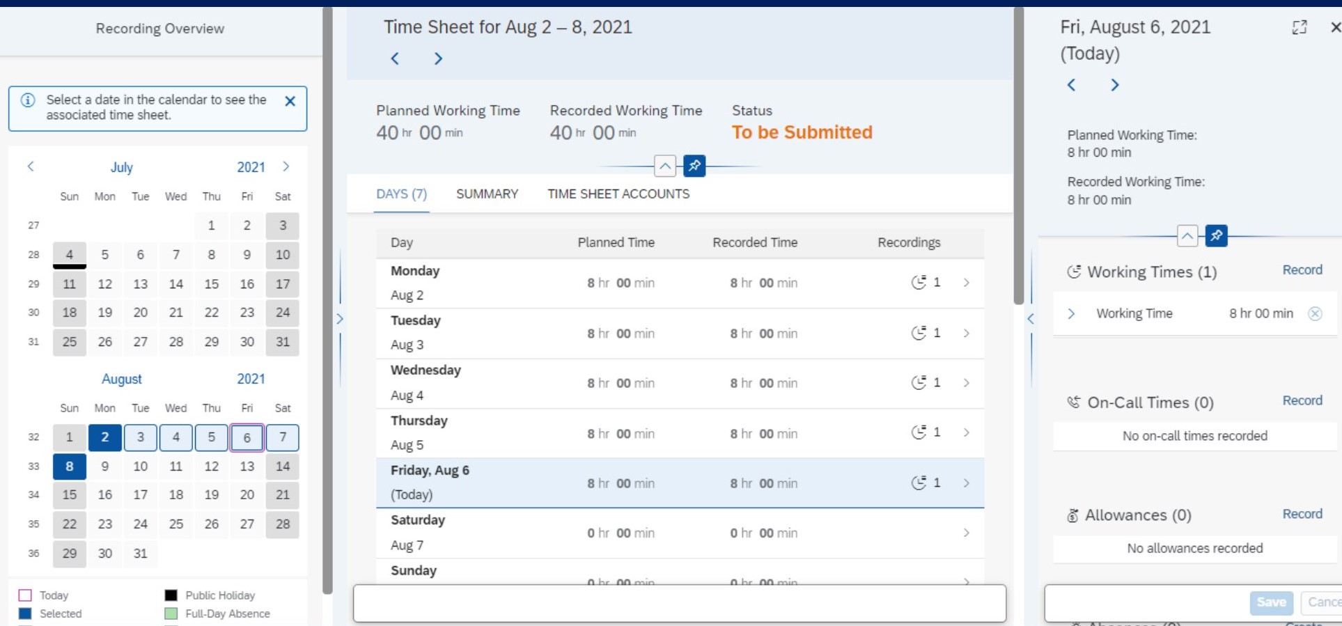 Time Management – With SAP SuccessFactors - Bizx Technologies