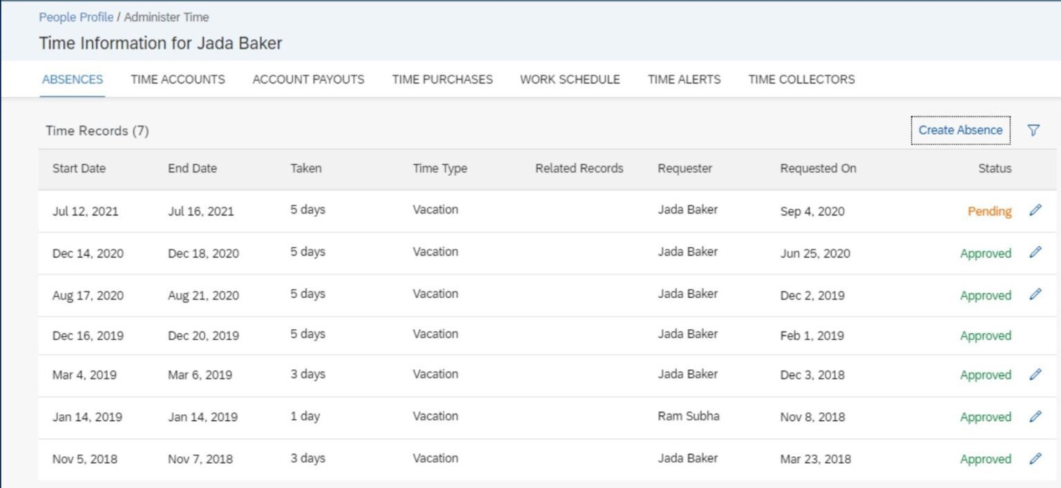 Time Management – With SAP SuccessFactors - Bizx Technologies
