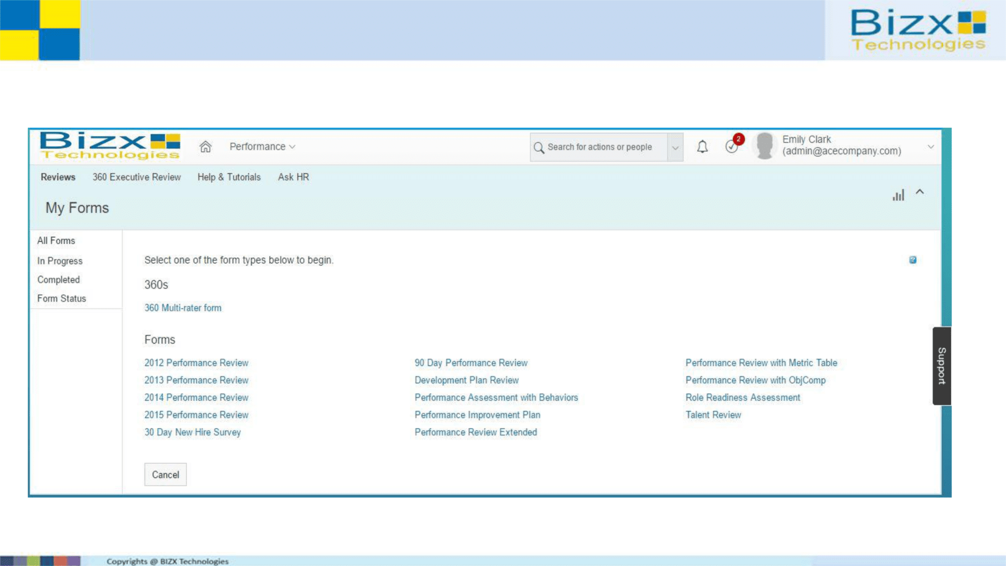 SAP SuccessFactors Succession and CDP(Q1-Q4 2016) – Bizx Technologies
