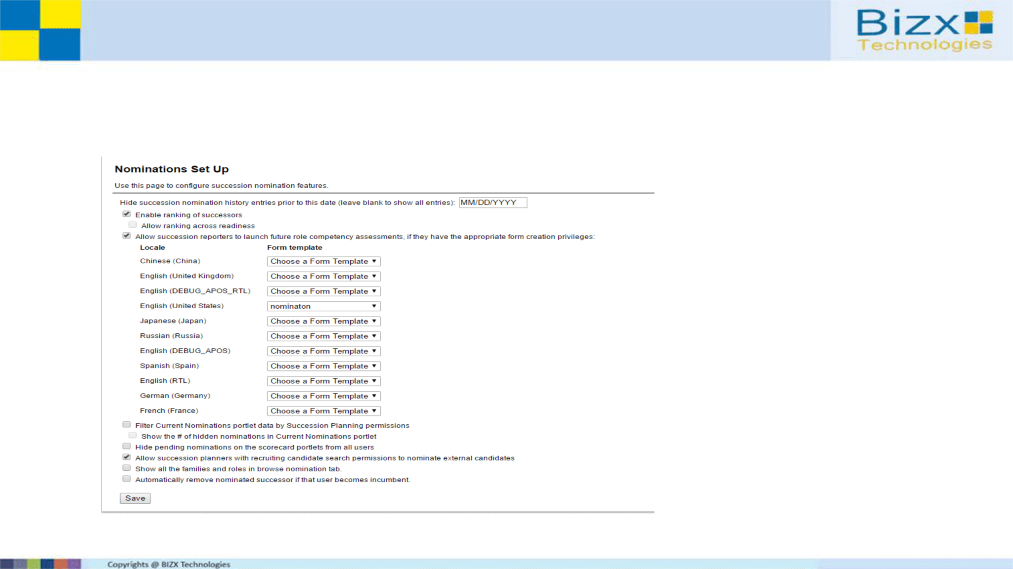 SAP SuccessFactors Succession and CDP(Q1-Q4 2016) – Bizx Technologies